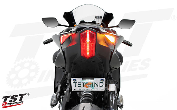 TST Sequential LED Integrated Tail Lights for Yamaha YZF-R7 2022+ PRE ...